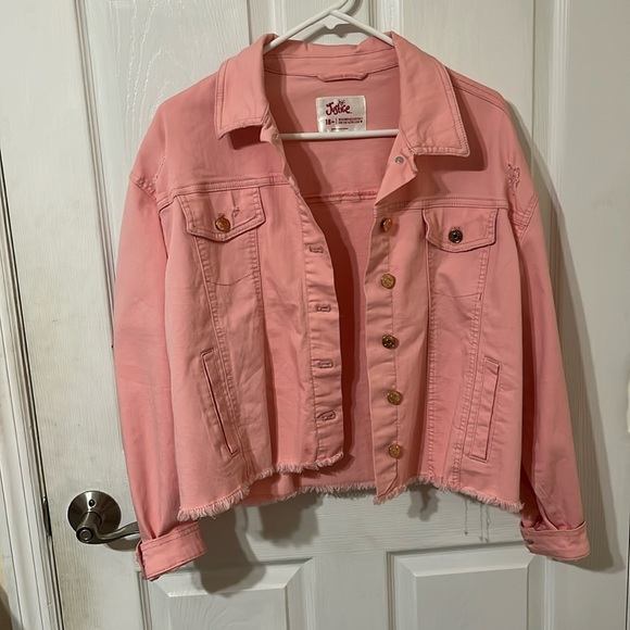 Justice | Jackets & Coats | Pink Jean Jacket Size 8 Plus For Kids Or An ...